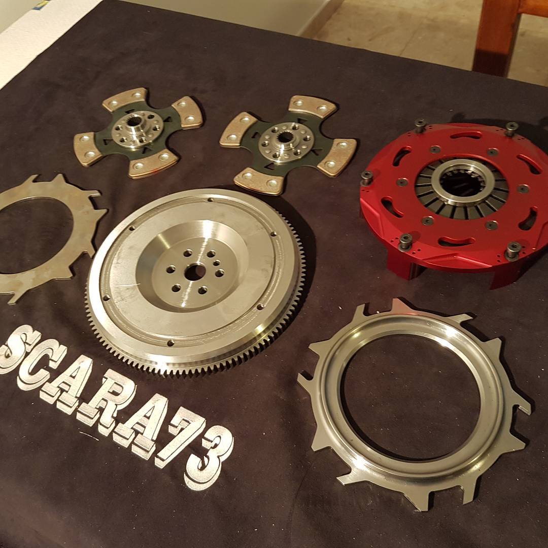 Reinforced twin-plate clutch kit - SCARA73 Italia