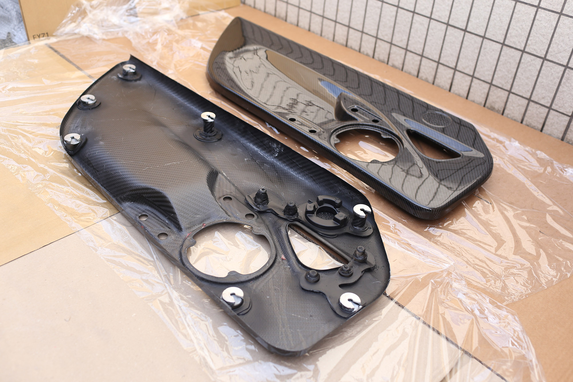 Carbon door inner panel - SCARA73 Italia
